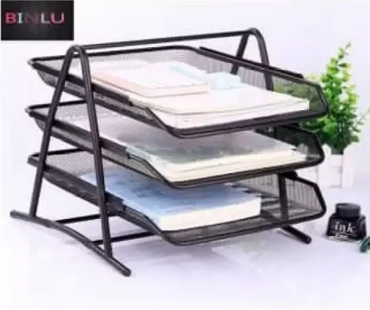 3 Layer Desk File Organizer Document Paper Tray | Lazada PH