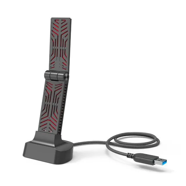 Wavlink AX1800/AC1900 Dual Band USB 3.0 Adapter 5Ghz Wifi Antenna WiFi 6 (802.11ax) USB 3.0 ...