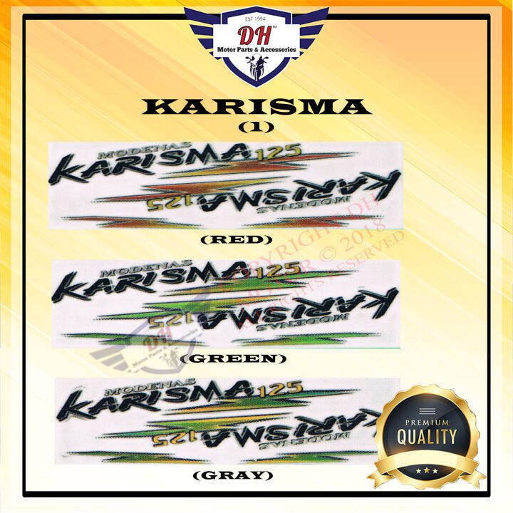 KARISMA STICKER BODY KARISMA (1) | Lazada