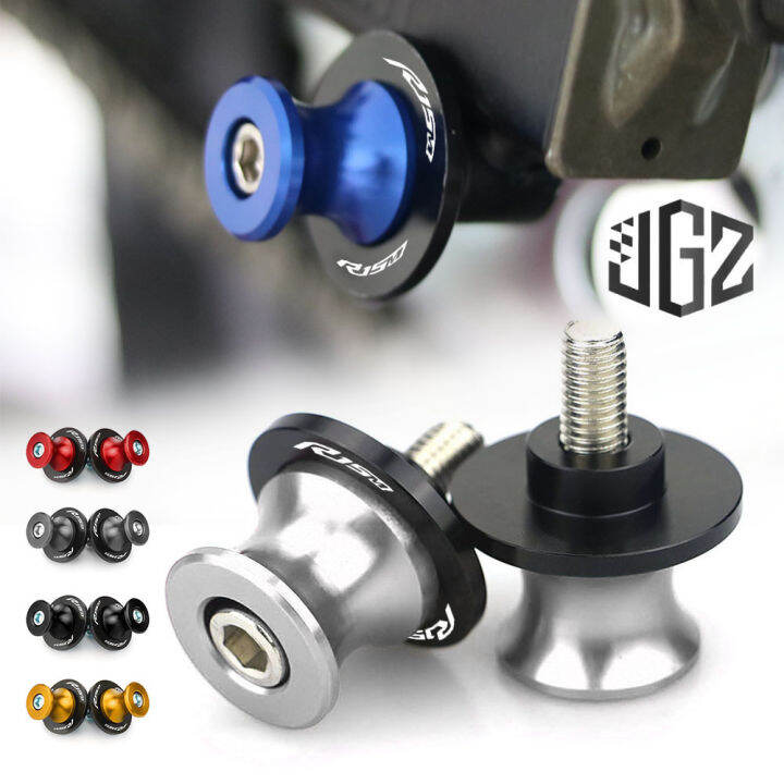 For YAMAHA R15m R15v4 Swingarm Spools Stand Screws with "R15m" LOGO ...