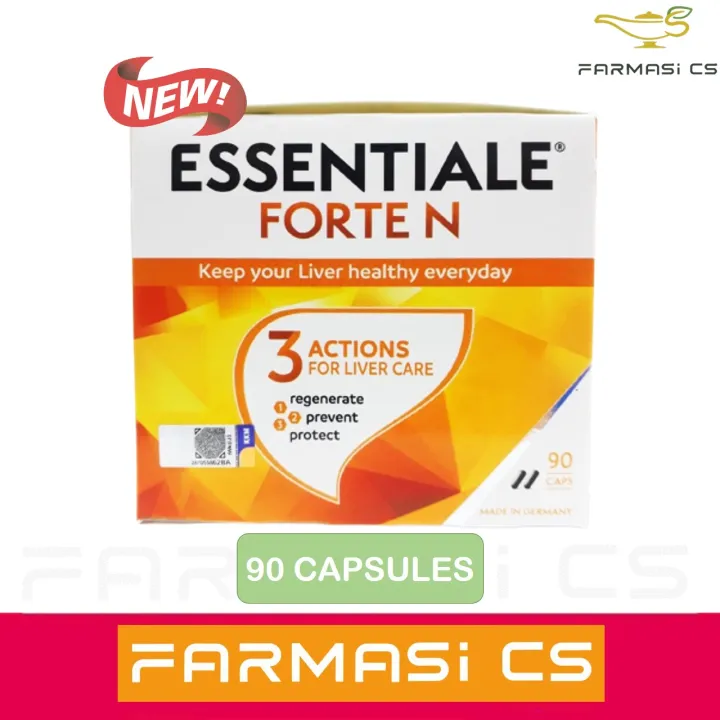 Essentiale Forte N 90 Capsules EXP:07/2024 [ Vital Function of Liver ...