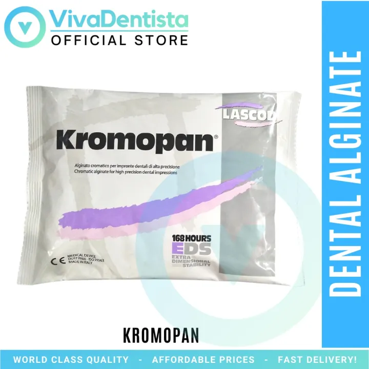 Chromatic Dental Alginate Impression Material - Kromopan Elvydent AlginPlus Kromatica ...