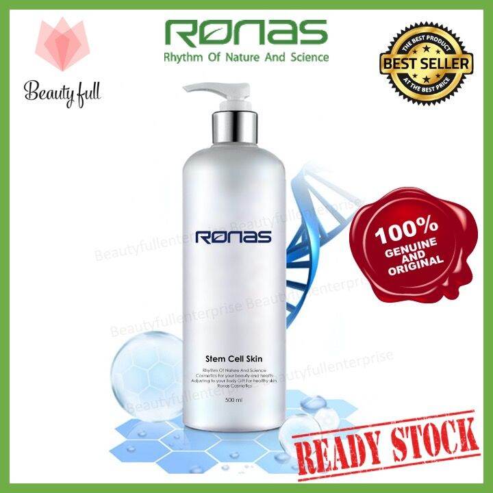 Ronas Stem Cell Skin RONAS 干细胞再生爽肤水 | Lazada