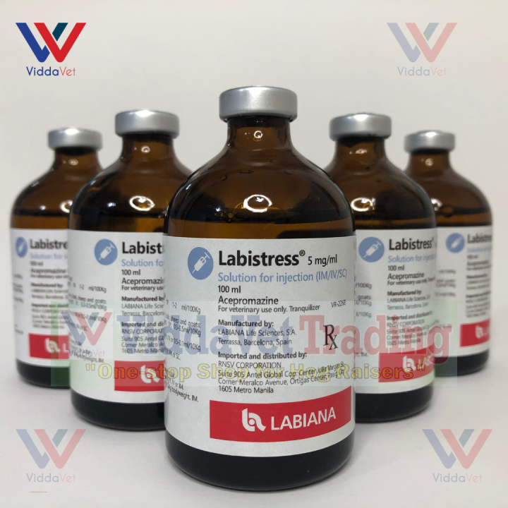 Labiana Labistress 100ml from Spain for Livestock pigs for animals ...
