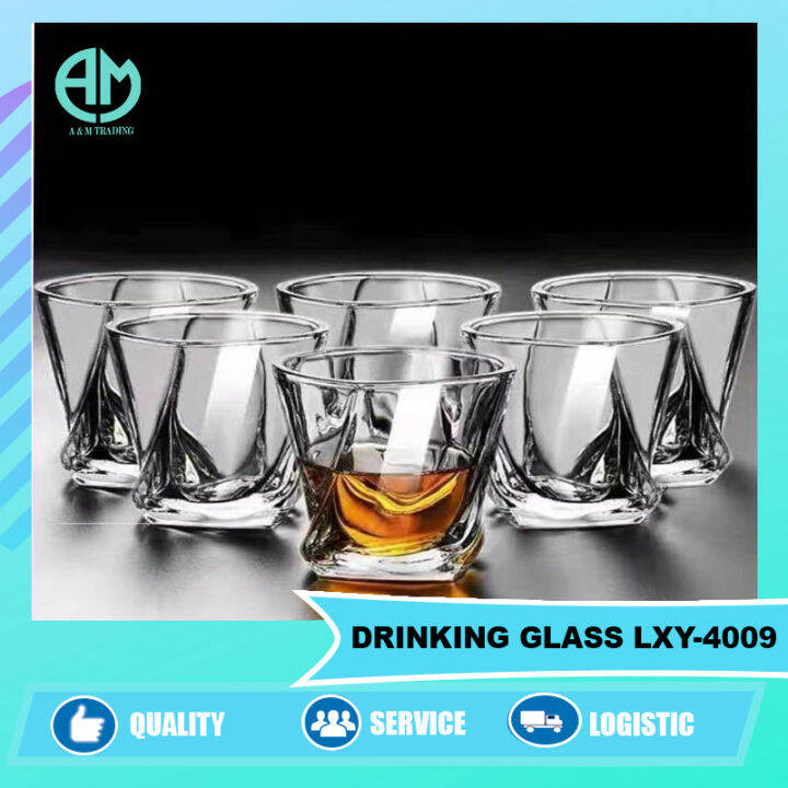 LANGXU LXY-4009 Dining Cup drinking glass glassware glass thumbler baso ...