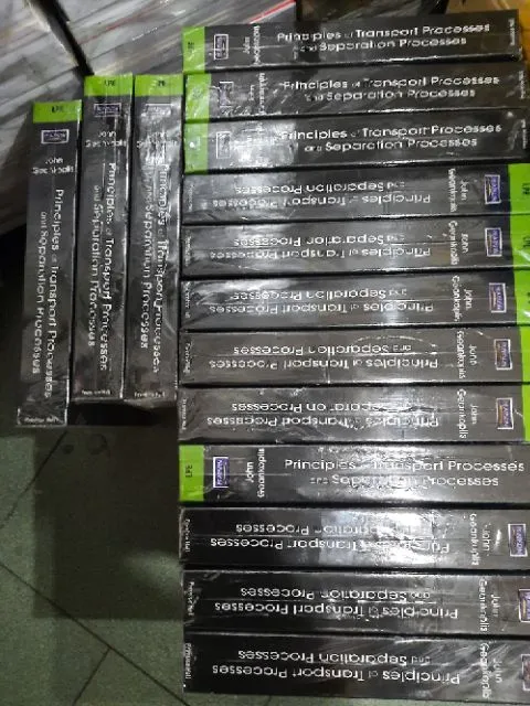 PRINCIPLES of Transportation PROCESSES AND SEPARATION PROCESSES 4TH ED ...