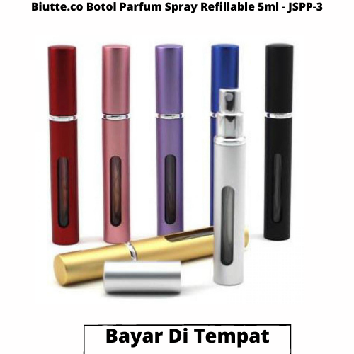 Biutte.co Botol Parfum Spray Refillable 5ml - JSPP-3/ Botol parfum ...