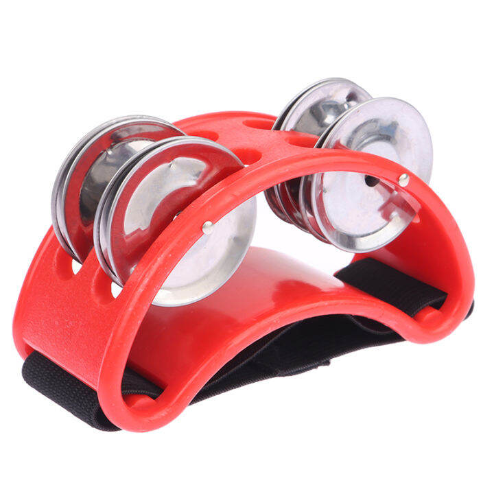 [Civilian] Drum Accompaniment Foot Jingle Drum Rattle Tambourine ...
