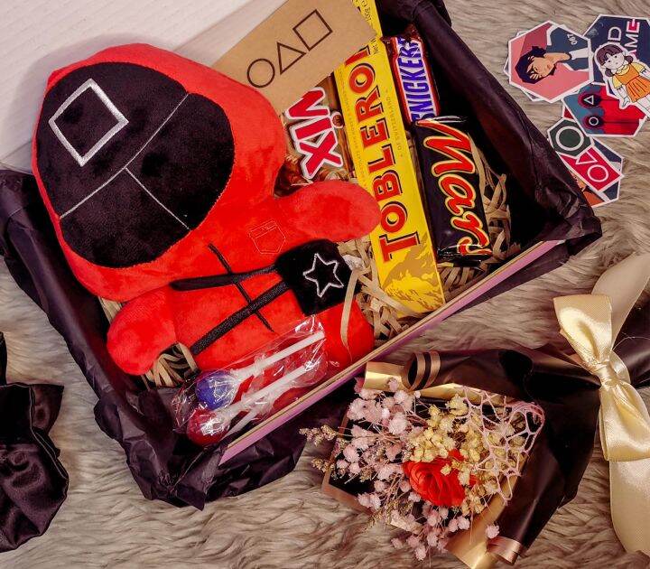 Squid game inspired gift boxes | Lazada PH