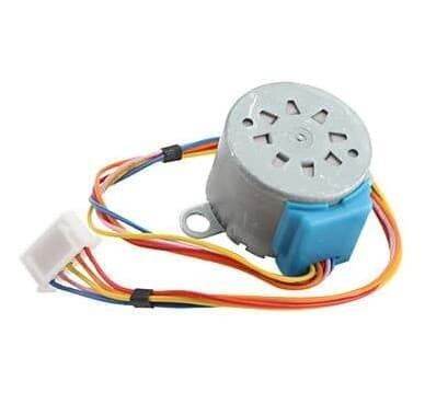 Stepper Motor 12v 4 Phase 5 Wire 28BYJ-48- Gear Step DC Motor 12 volt ...