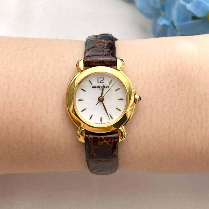 นาฬิกาผู้หญิง เเบรนด์เเท้ L2425 Brand : 𝗠𝗔𝗥𝗜𝗘 𝗖𝗟𝗔𝗜𝗥 | Lazada.co.th