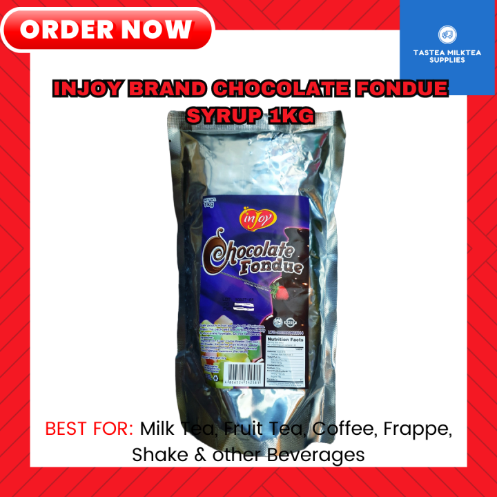 INJOY CHOCOLATE FONDUE SYRUP - TASTEA MILKTEA SUPPLIES | Lazada PH