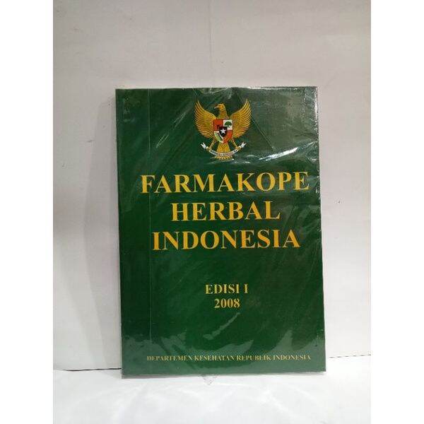 Farmakope Herbal Indonesia Edisi I 2008 | Lazada Indonesia