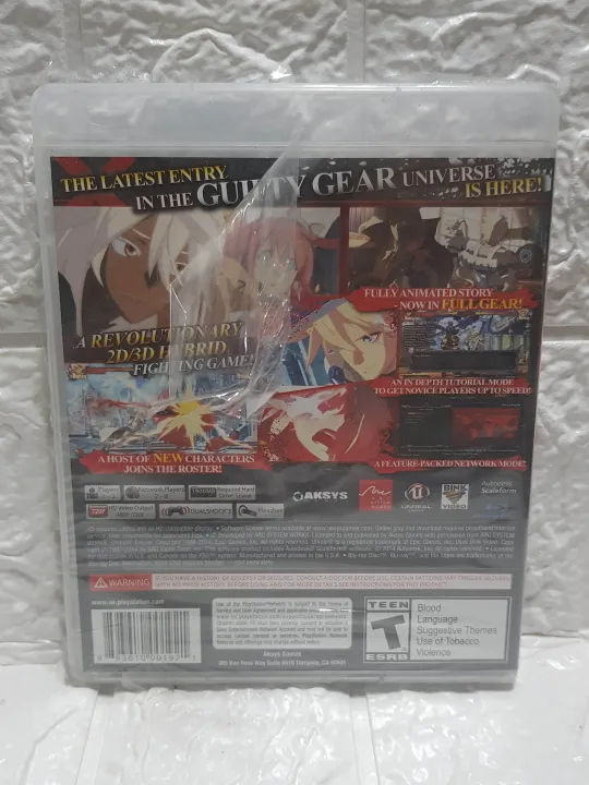 Guilty Gear Xrd Sign Playstation 3 PS3 Game R-ALL (New) | Lazada PH