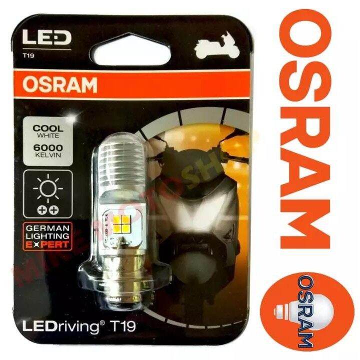 OSRAM T19 PX15D MOTORCYCLE HS1 H4 LED HEADLIGHT BULB HI / LO BEAM MOTOR OSRAM LED BULB | Lazada PH