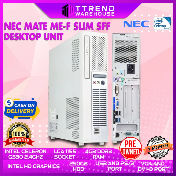 Nec Mate ME-F SFF Slim Desktop PC | Lazada PH