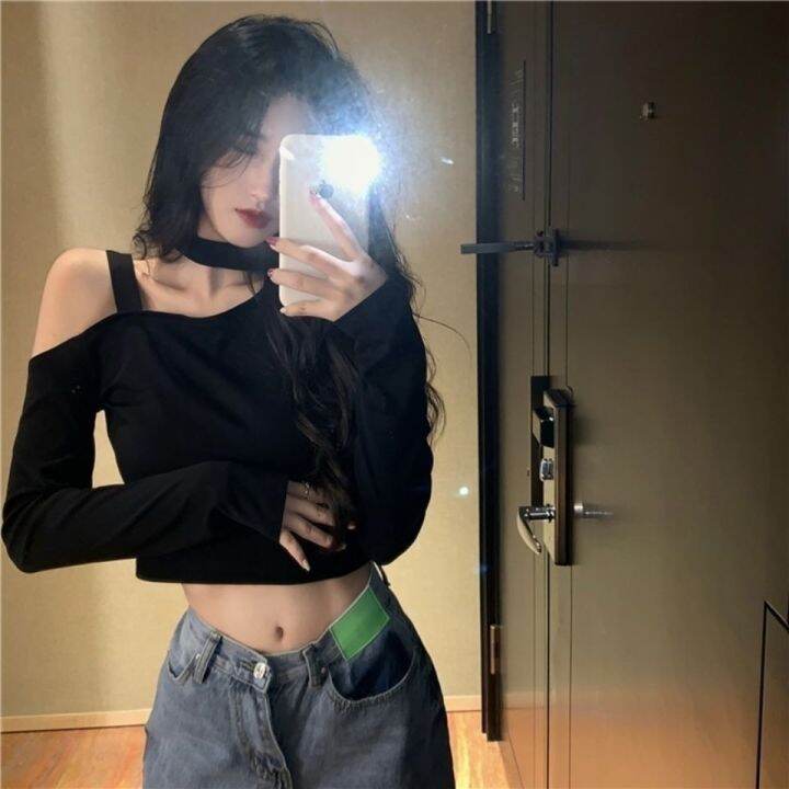 [Espesyal na alok] [Long-manggas na T-shirt ng kababaihan] na [maluwag ...