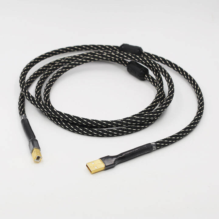 Audiocrast Hifi USB Cable High Quality Type A to Type B Hifi Data Cable For DAC Decoder Sound ...