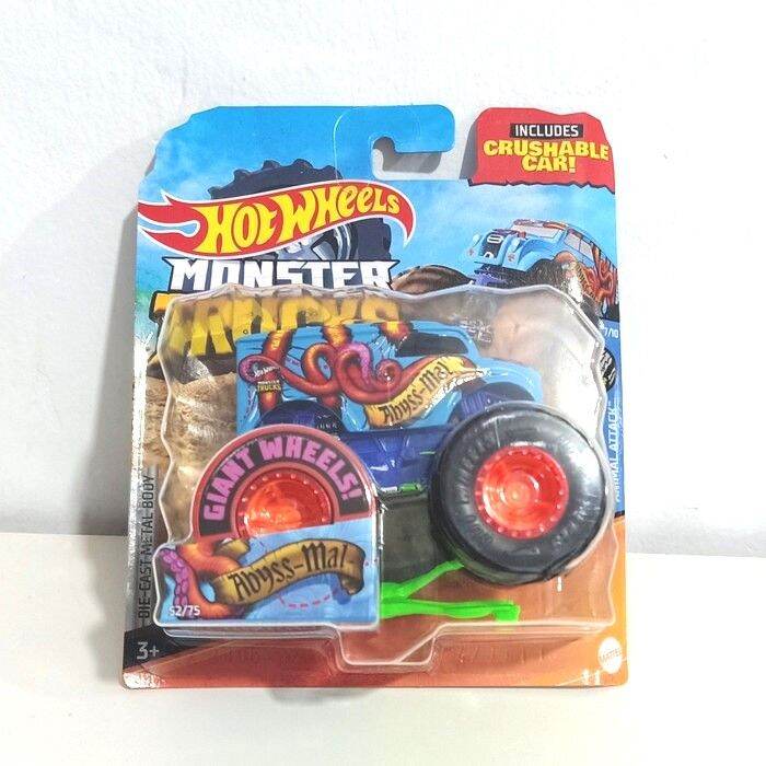Hot Wheels Monster Trucks - Abyss Mal Hotwheels Truck Original | Lazada ...