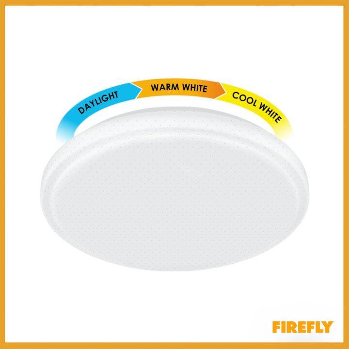 Firefly Basic Series LED Tri-Color Ceiling Lamp 24W Pepper - ECL224TC ...