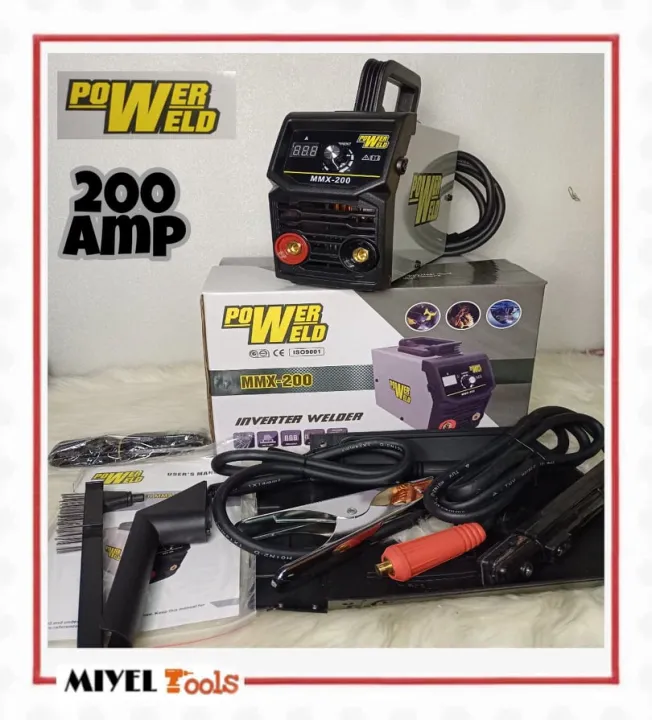 PowerWeld MMA-200 Inverter Welding Machine 200 Amperes | Lazada PH