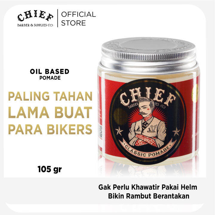 CHIEF CLASSIC - Pomade Oil Based 3,75oz | Lazada Indonesia