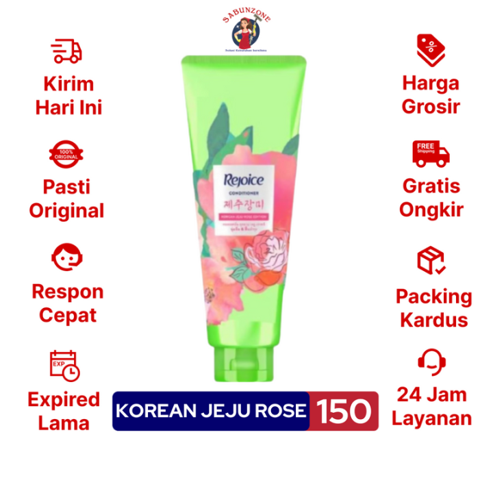 Conditioner Rejoice Korean Jeju Rose 150 ml | Lazada Indonesia
