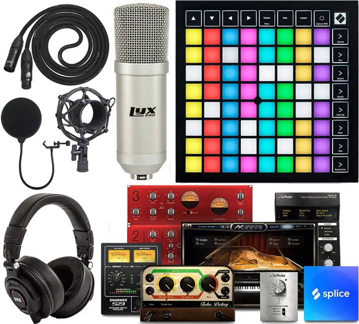 Novation Launchpad 64 RGB Pad Midi Grid Controller with Creative Music ...