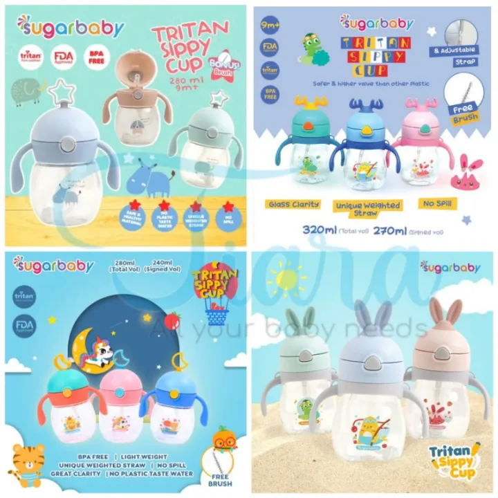 Sugar Baby TRITAN Sippy Cup/Botol Minum Bayi/Anak | Lazada Indonesia