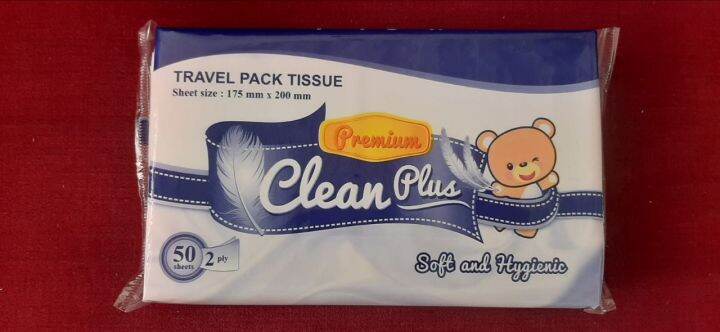 CLEAN PLUS TRAVEL PACK 50 SHEETS | Lazada Indonesia