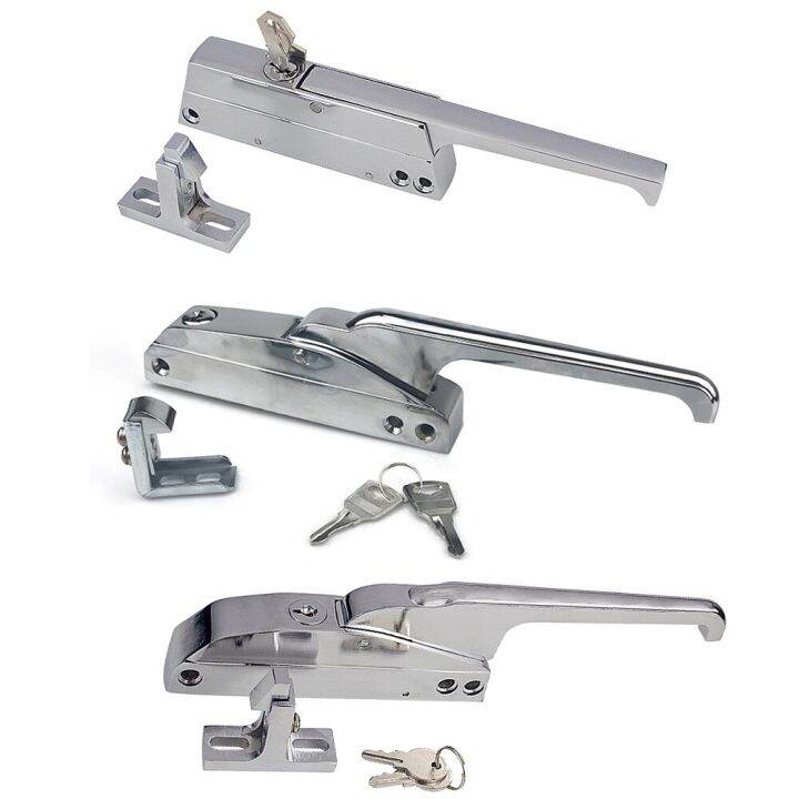 Side-Mounted Freezer Oven Door Handle Cold Storage Knob Lock Latch ...