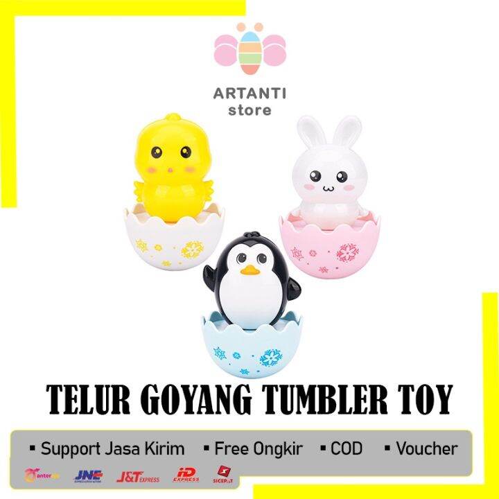Mainan Bayi Telur Goyang Karakter Lucu | Lazada Indonesia