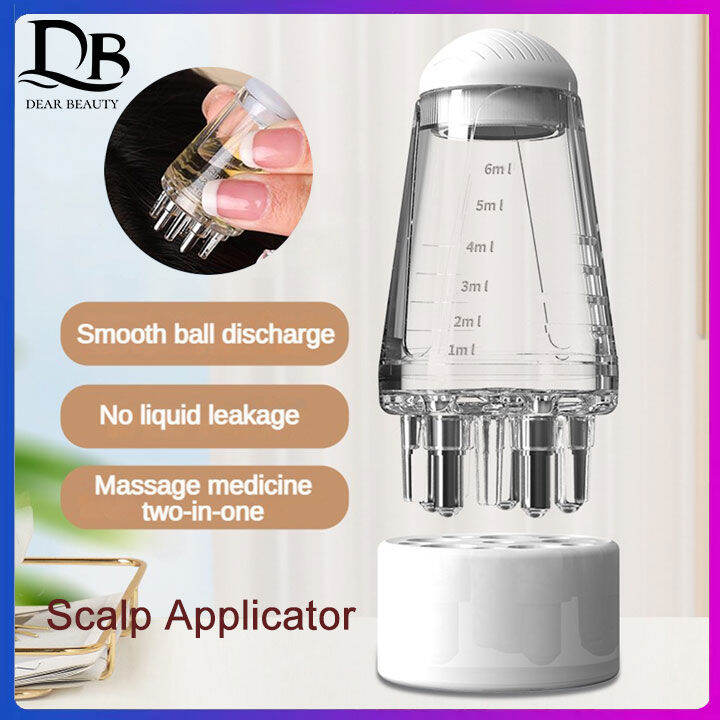 Dearbeauty Mini Portable Scalp Applicator Liquid Comb Hair Roots ...