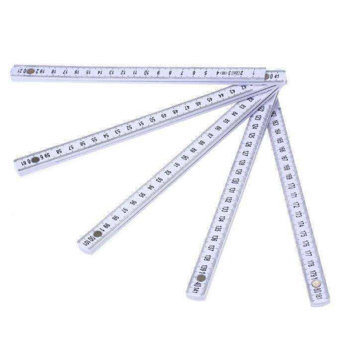 1M Slide Ten-Parts Fold Up Rulers 3ft Folding Versatile Inside Reading ...