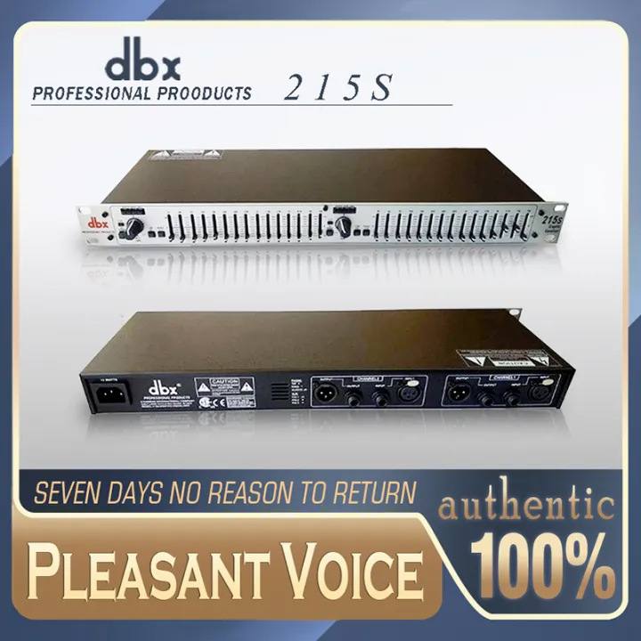 Original DBX 215S Dual Channel 15-Band Graphic Equalizer (Silver) | Lazada PH
