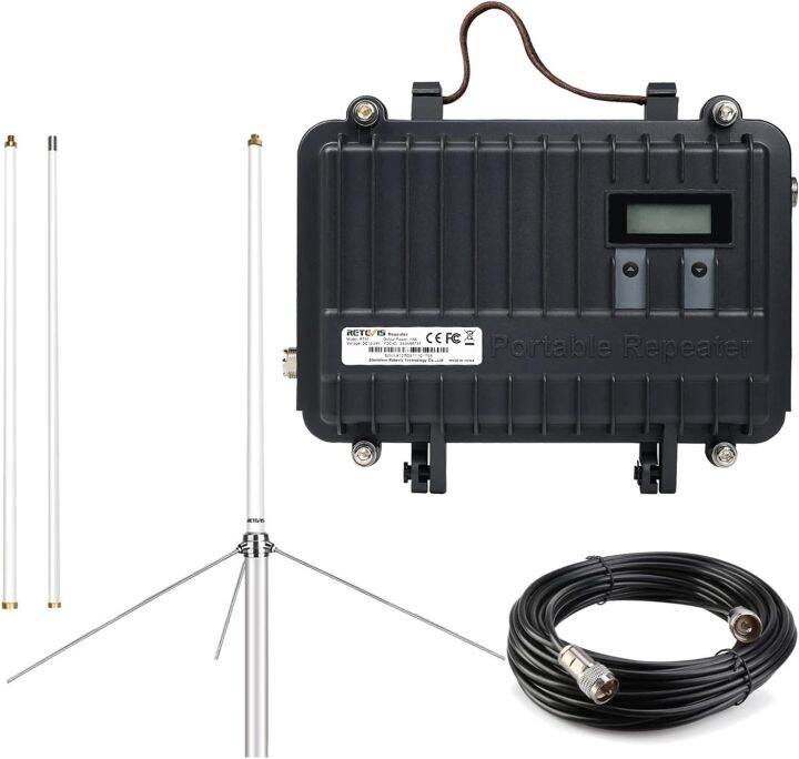 Retevis RT97 GMRS Radio Relay Kit, Long Range Full Duplex Mobile Base ...