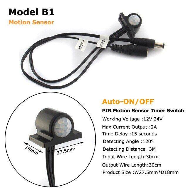 Touch Sensor Light Switch 12v 24v Movement Automatic On Off With Timer ...