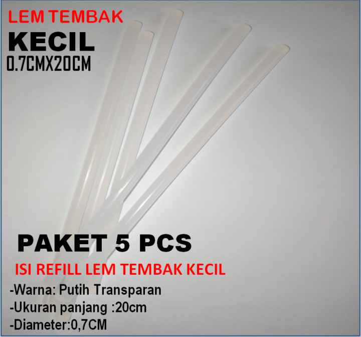 Isi Lem Tembak Bakar Isi Glue Gun Kecil Refill Hot Melt Glue Gun Stick ...