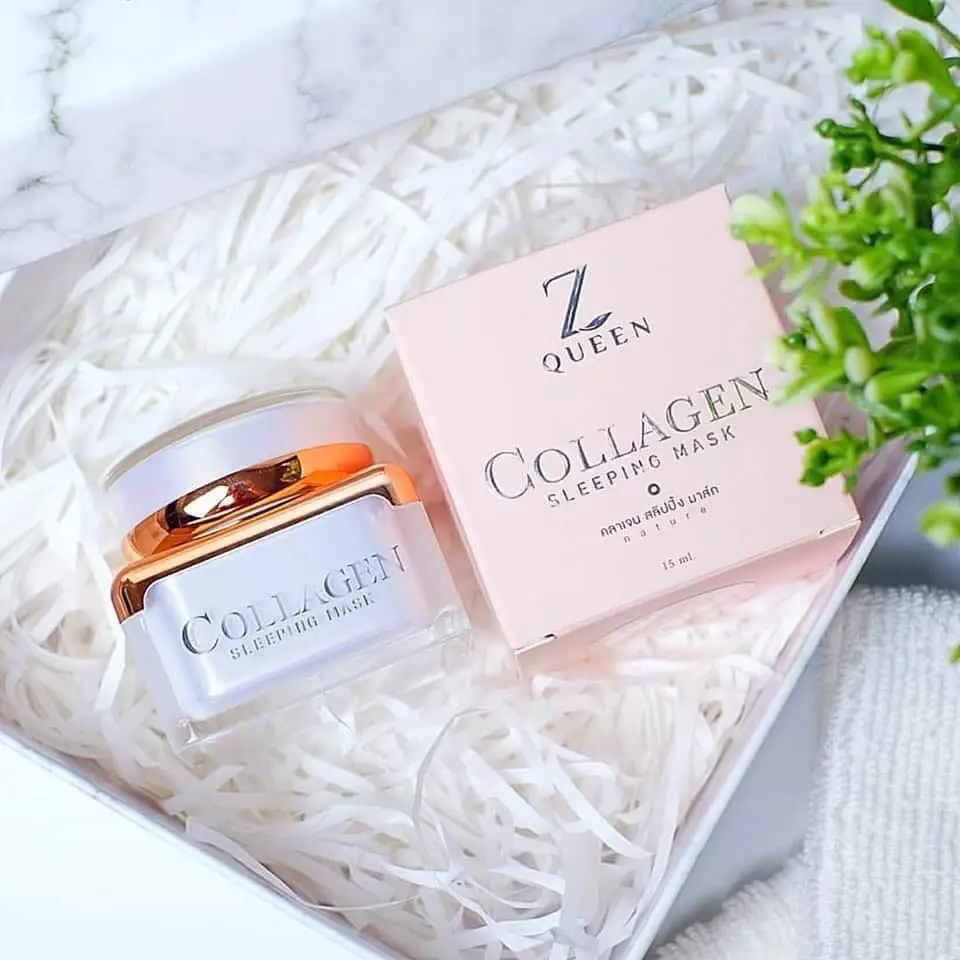 กระปุกใหญ่ Z Queen Collagen ซีควีน ครีมคอลลาเจน 1 กระปุก 15 สดชื่น ...