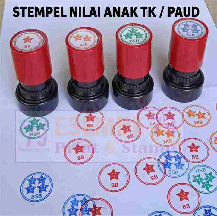 Stempel Nilai Bintang Penilaian Guru PAUD / TK | Lazada Indonesia