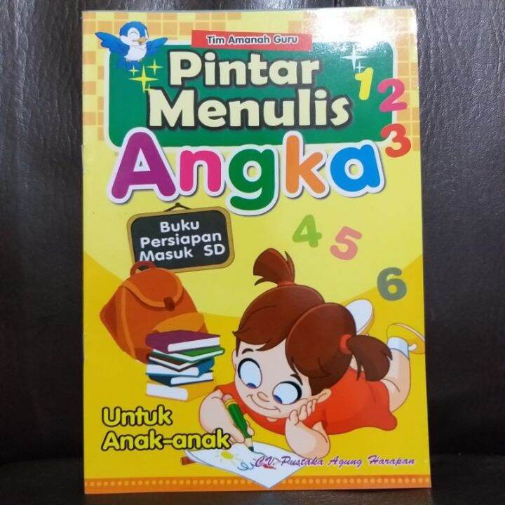 Buku anak anak murah belajar menulis angka Pintar Menulis Angka - CV ...