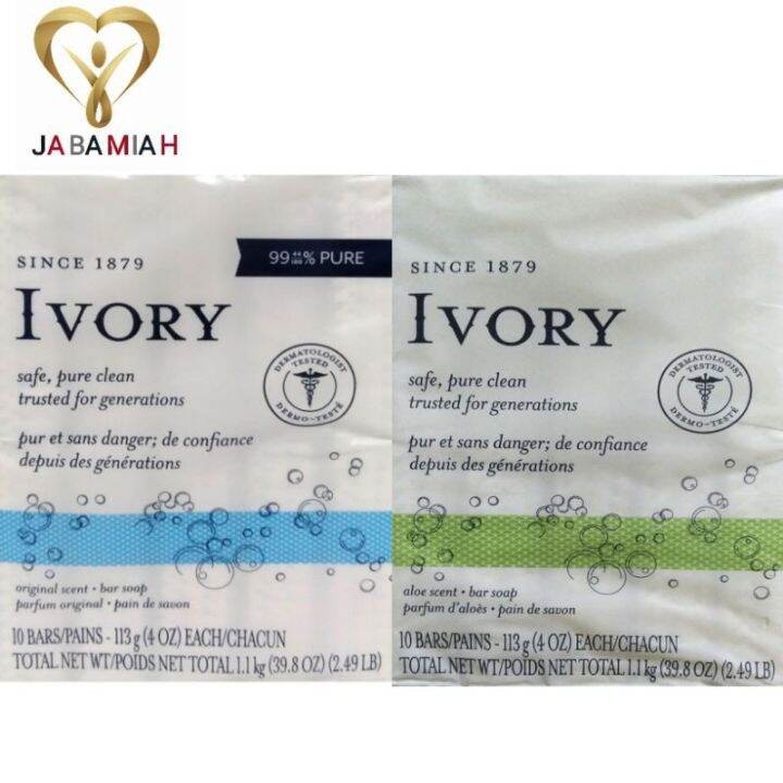 Sold per bar IVORY CLEAN SOAP ORIGINAL ALOE SCENT 113G | Lazada PH