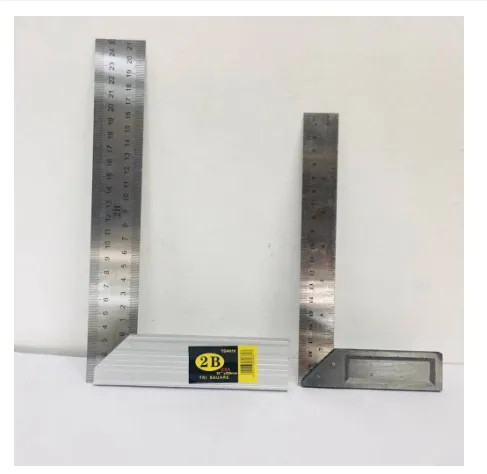 2B TRI SQUARE WITH ALUMINUM HANDLE 8 x 200mm | Lazada PH