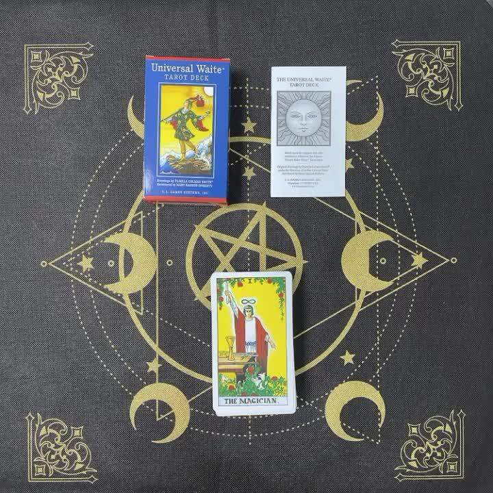 Big Size Tarot Affirmation Cards Rider for Beginners with Guidebook ...