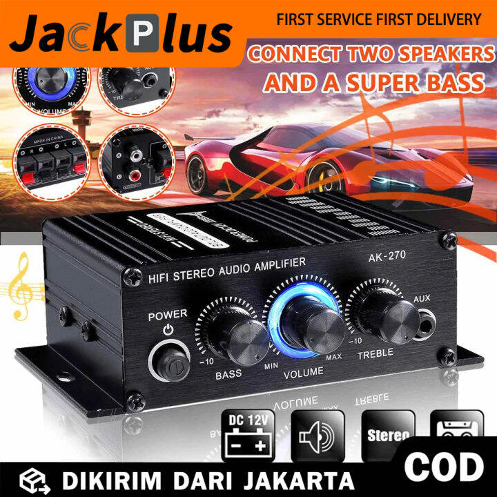 Power Amplifier Karaoke Home Theater MP3 Player FM Radio Hi POWER Mobil ...