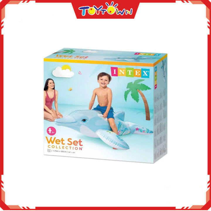 Intex® Wet Set Collection™ Ride On - Dolphin (69" x 26") | Lazada PH