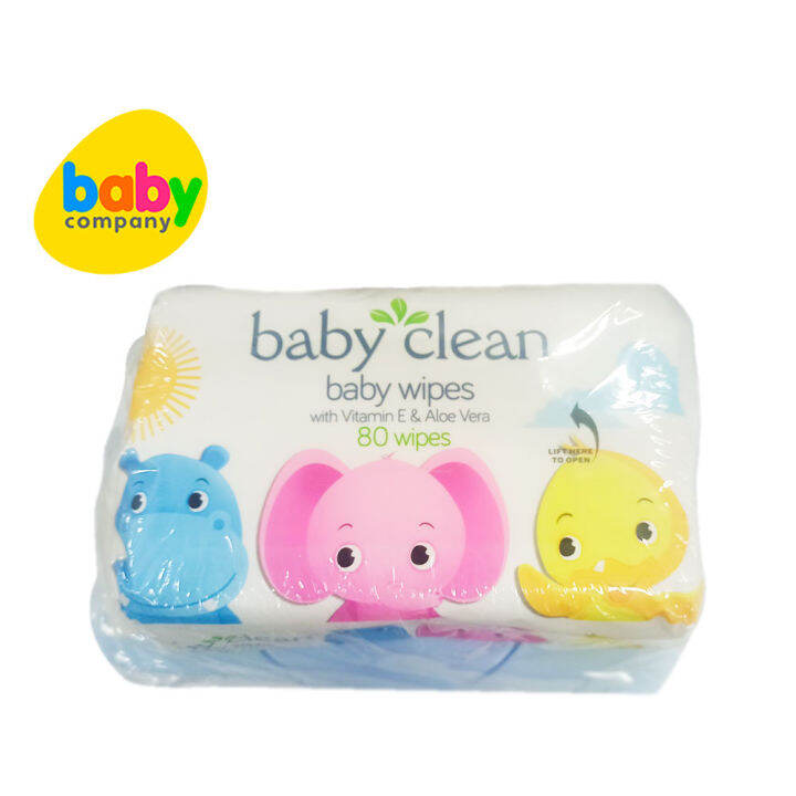Baby Clean Unscented Wipes- 80's | Lazada PH