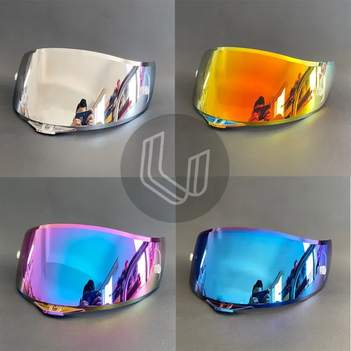 {hot} 11-color motorcycle helmet sun visor amp; helmet lens suitable ...