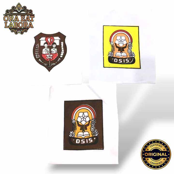 Sablon Logo OSIS Untuk SD/SMP/SMA - Ora Eat Labora | Lazada Indonesia