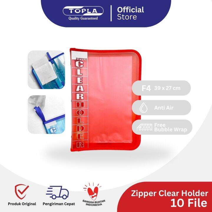 Topla Map Resleting Anti Air Clear Holder 555 Map Resleting Dokumen ...
